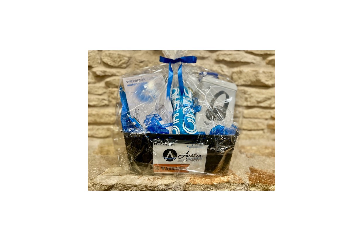Smiles & Beats Gift Basket from Austin Orthodontics! | 2nd Annual Online Auction! | Warrior Men ...