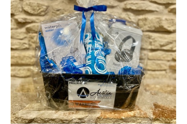 Smiles & Beats Gift Basket from Austin Orthodontics! | 2nd Annual Online Auction! | Warrior Men ...