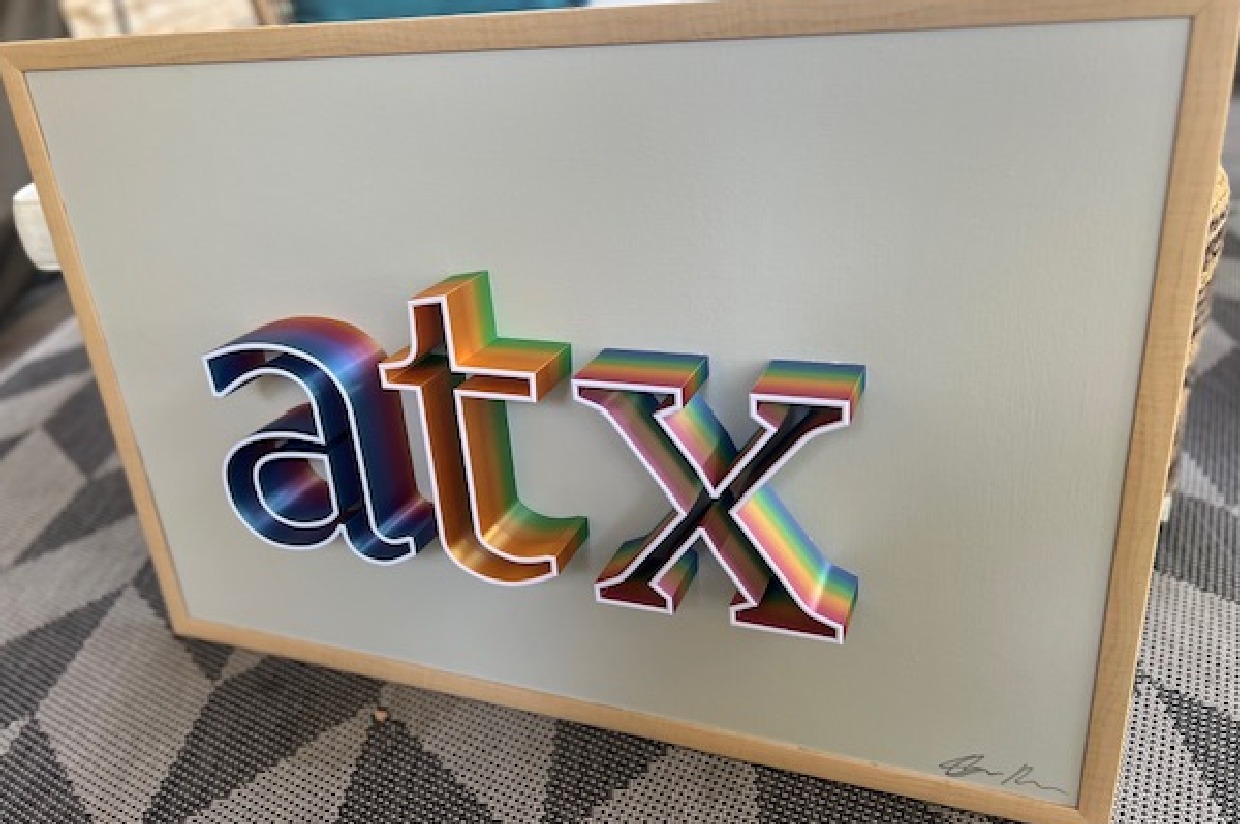 ATX 3D Wall Art by Austin Artist, Steven Norris | 2nd Annual Online Auction! | Warrior Men's ...