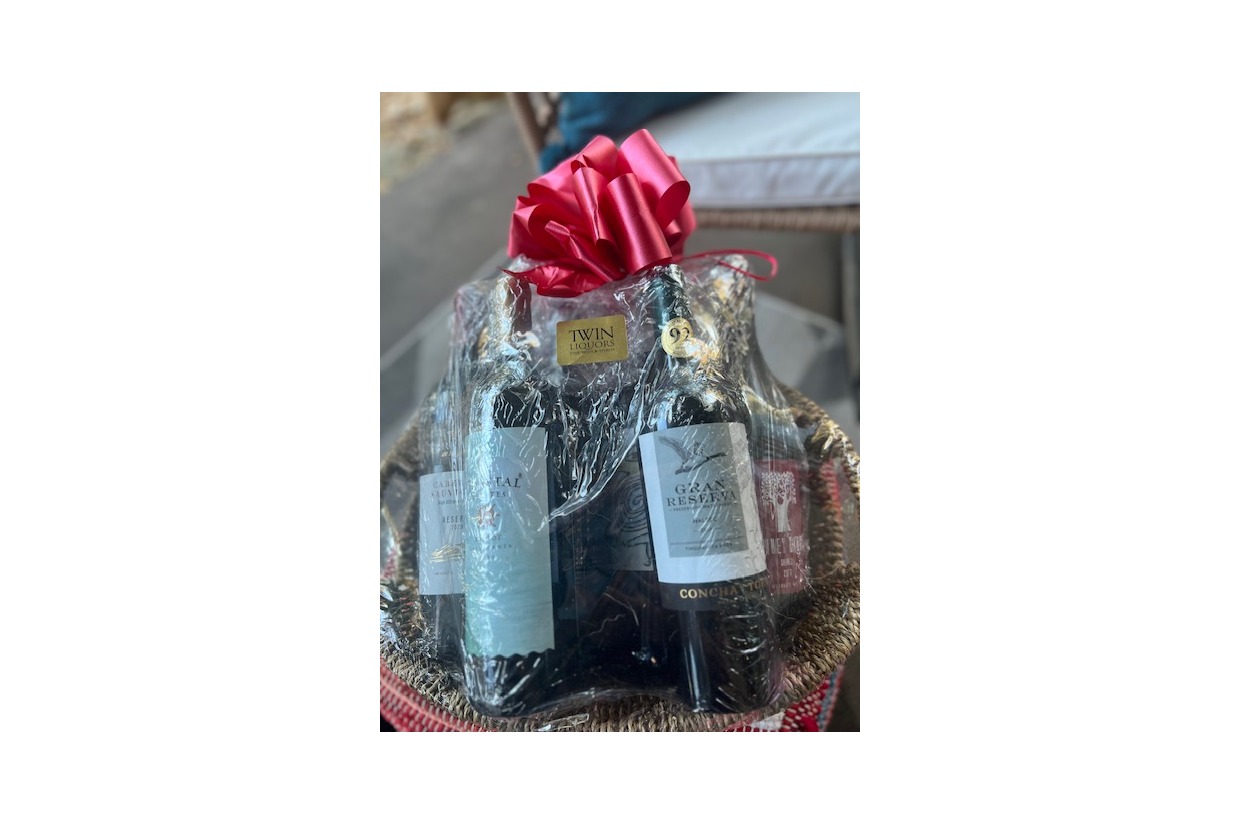 Twin Liquors Wine Gift Basket! | 2nd Annual Online Auction! | Warrior Men's Lacrosse | BetterWorld