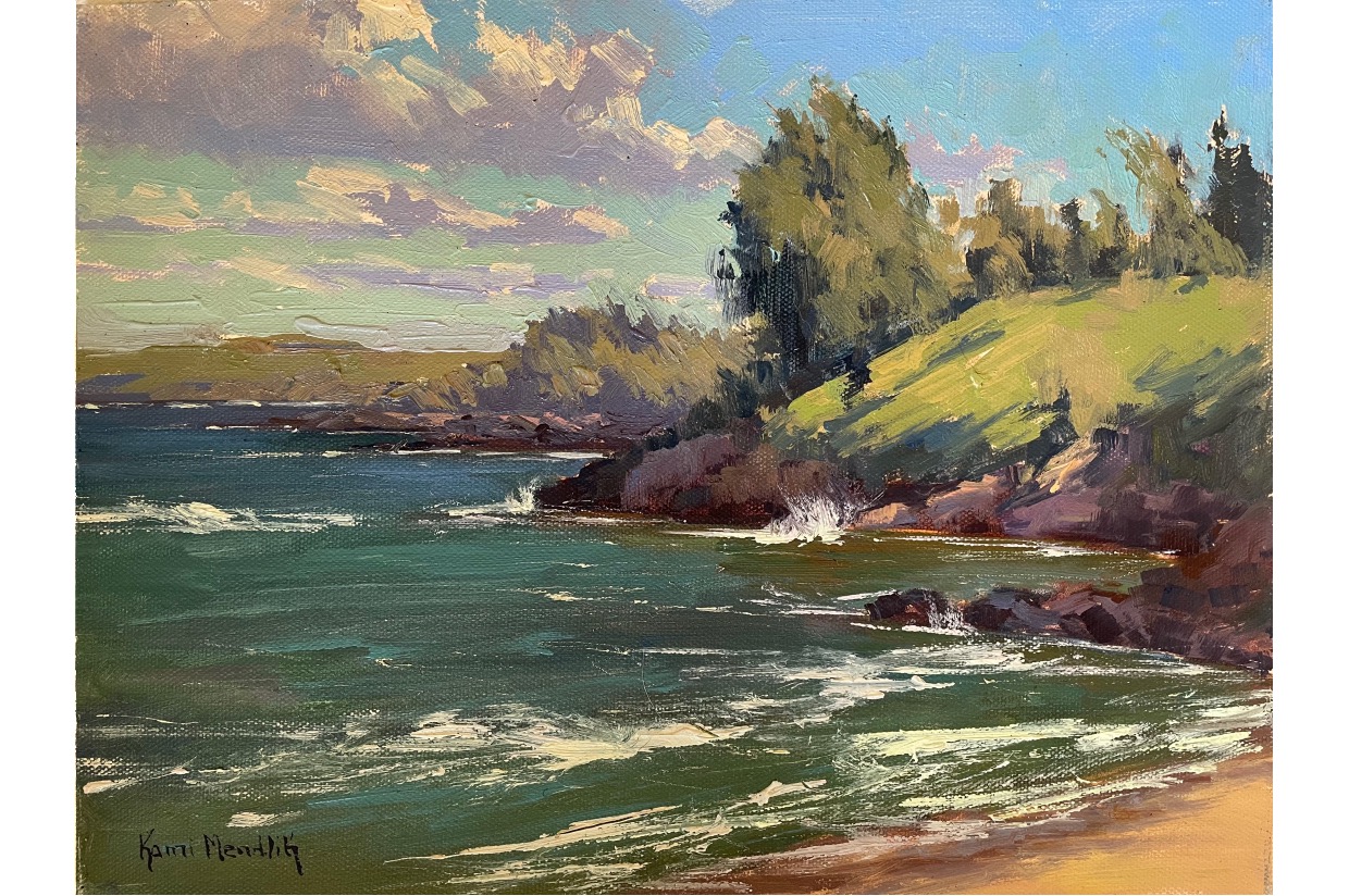 Aqua is the Sky and Water - Kami Mendlik | Gallery Ekahi | Artists for ...