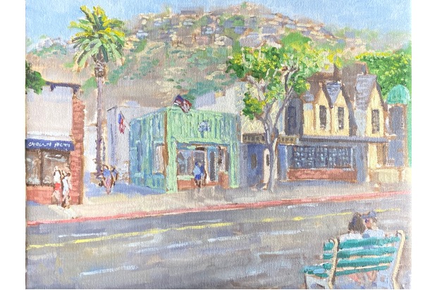 Toes on the Nose - Don Miller | Gallery Ekolu | Artists for Lahaina ...