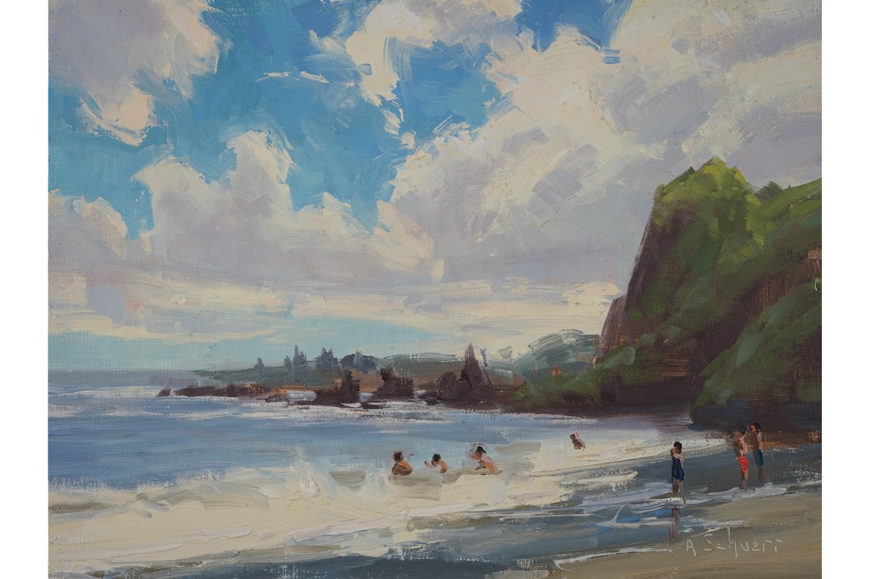 Hamoa Beach, Maui - Aaron Schuerr | Gallery Ekahi | Artists for Lahaina ...