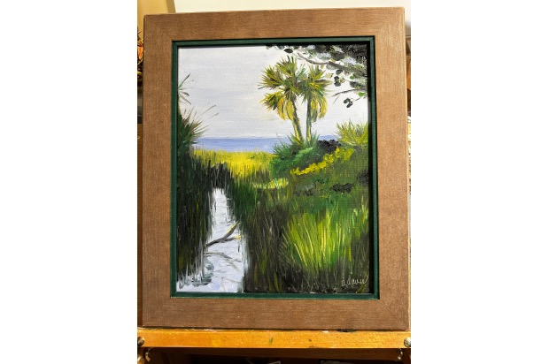 The Palms - Debbie Davis | Gallery Ekolu | Artists for Lahaina ...