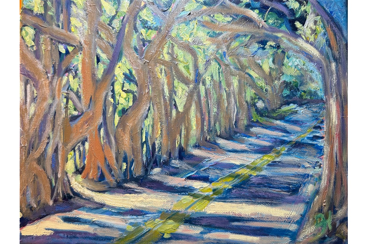 Banyan Tunnel - Diane Hagg — Gallery Ekolu — Artists for Lahaina ...