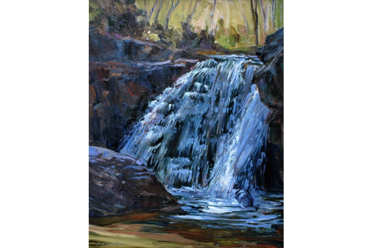 Tropical Falls - Jim Rehak | Gallery Ekolu | Artists for Lahaina ...