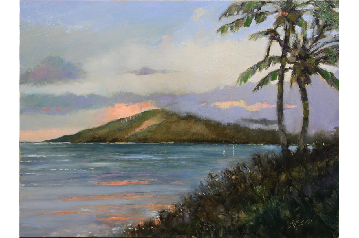 Sunset Westend Maui - Joe Basco | Gallery Ekolu | Artists for Lahaina ...
