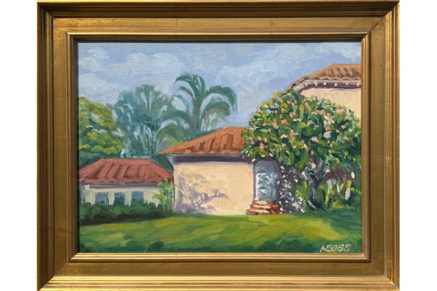 Plumeria at the Hui - Nancy Boss | Gallery Elua | Artists for Lahaina ...