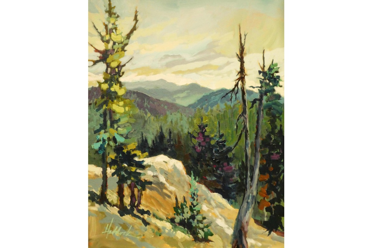 On the Ridge - Perry Haddock | Gallery Elua | Artists for Lahaina ...