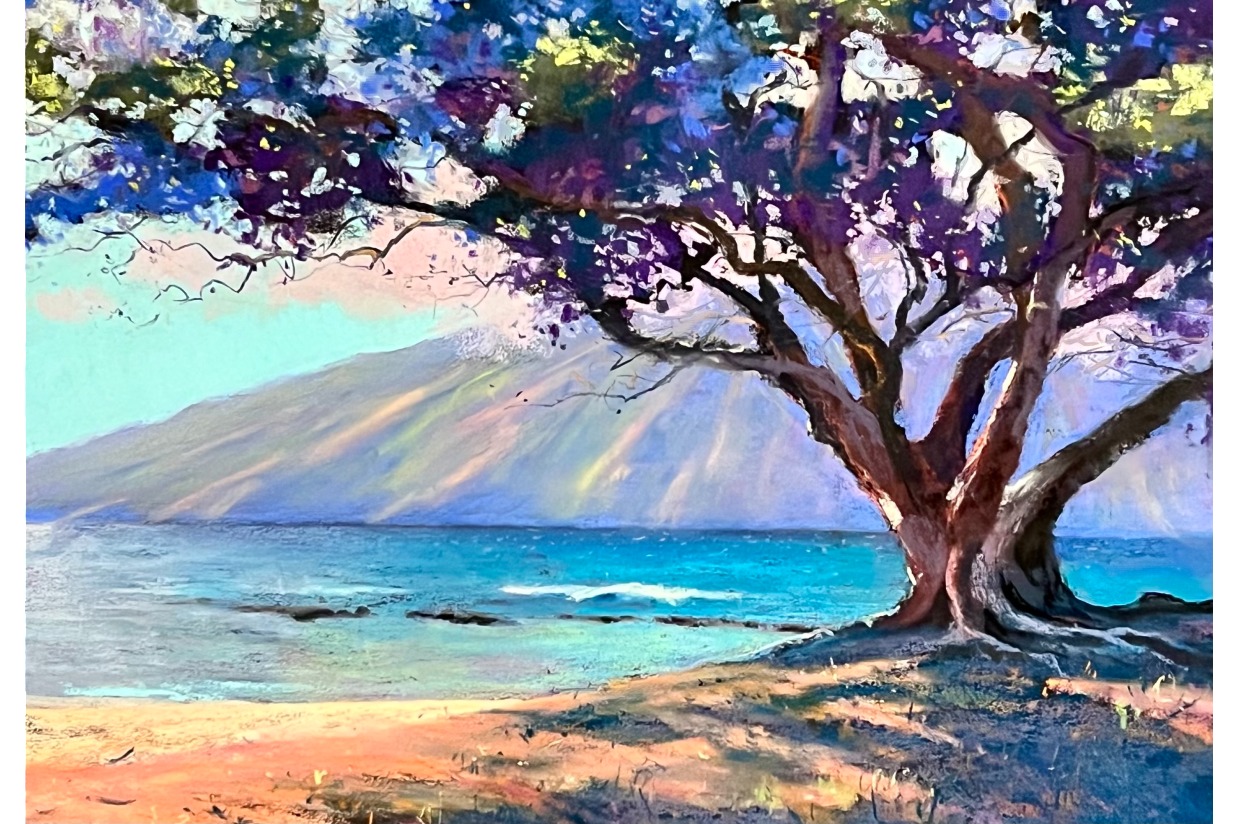 Beach Afternoon - Clark Mitchell | Gallery Elua | Artists for Lahaina ...