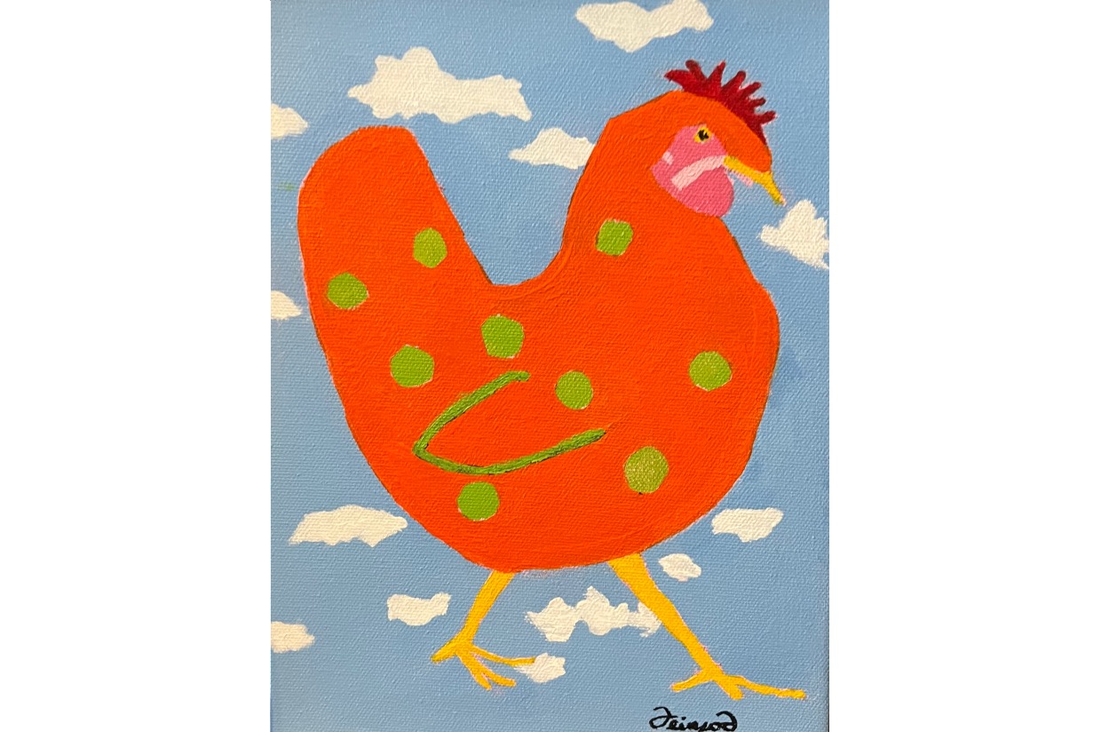 Chicken - Susan Bruce-Feinsod | Gallery Ekolu | Artists for Lahaina ...
