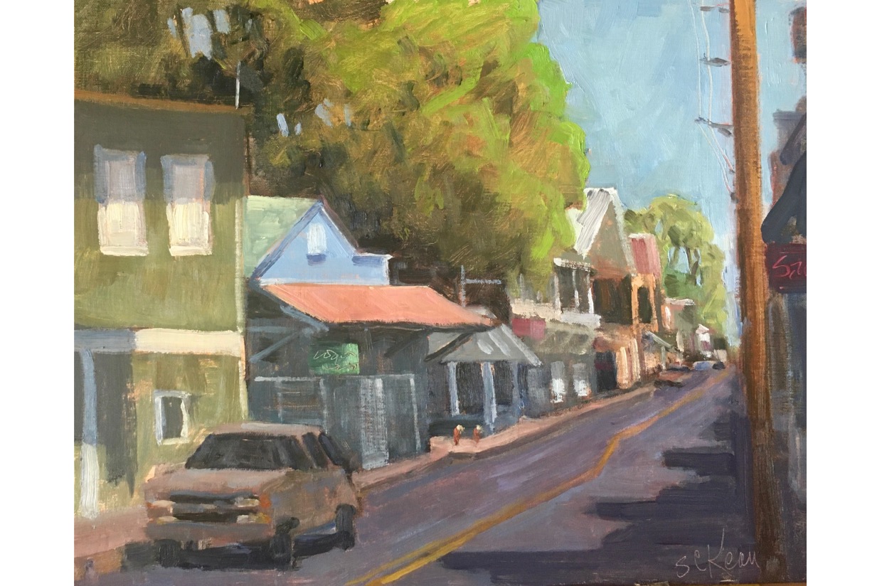 Quiet Front Street - Susan Conway Kean | Gallery Elua | Artists for ...