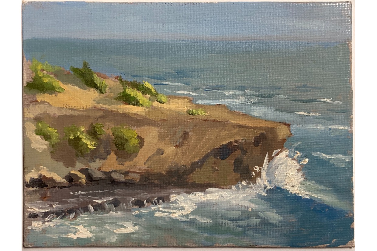 Bluff near Shipwreck Beach Kauai - Michael Baran | Gallery Ekolu ...