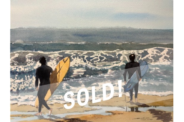 Surf's Up - Mike Flynn | Gallery Ekolu | Artists for Lahaina | BetterWorld