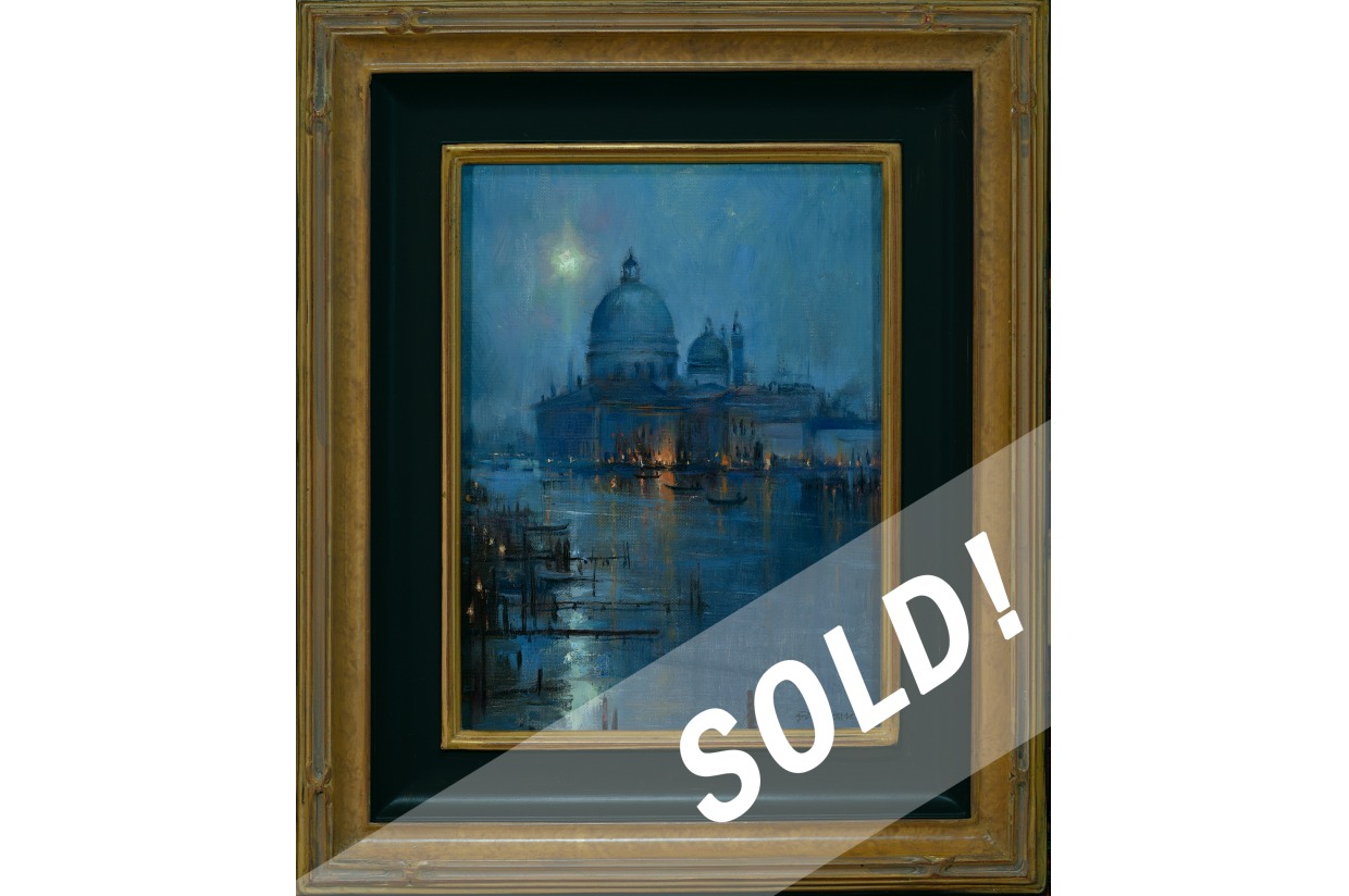 Moon Rise on the Grand Canal - Kenn Backhaus | Gallery Ekahi | Artists ...