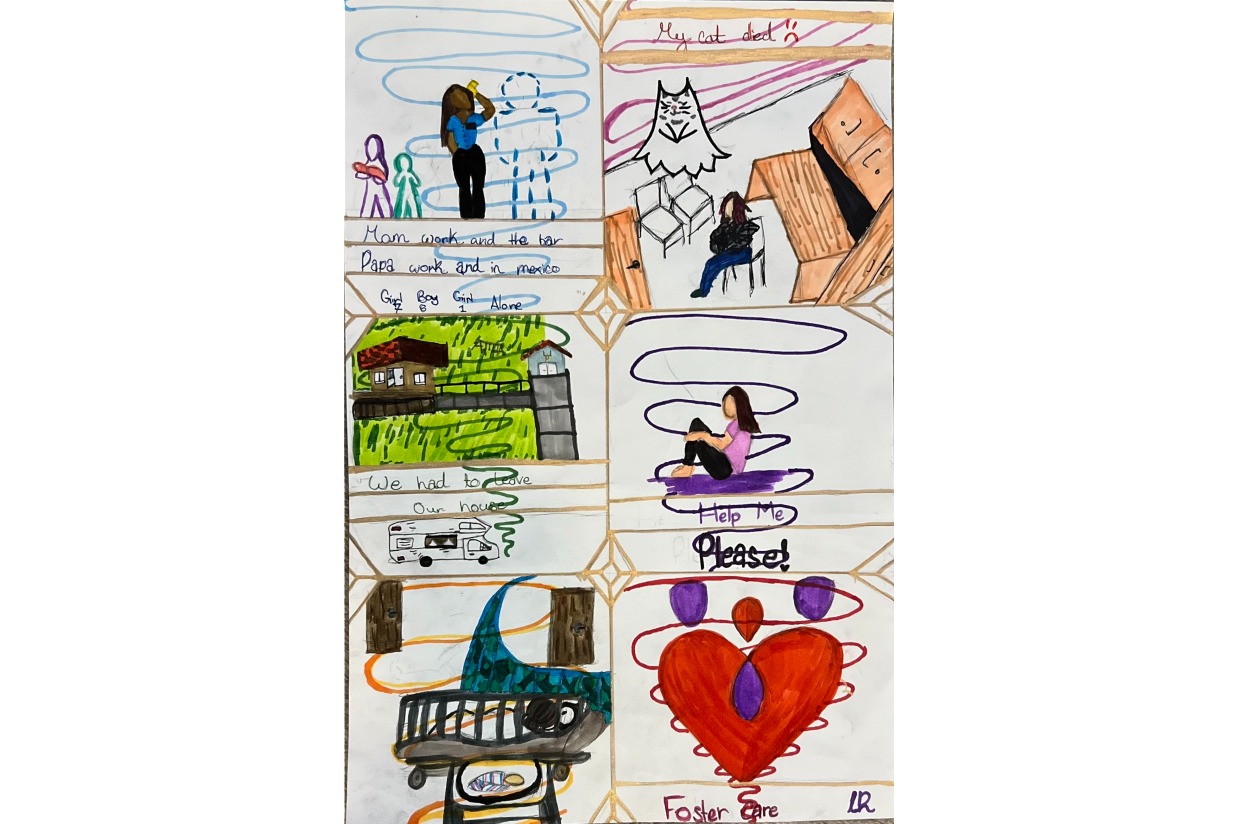 Trapped in Boxes - Survivor Art | Totally Against Trafficking 2023 ...