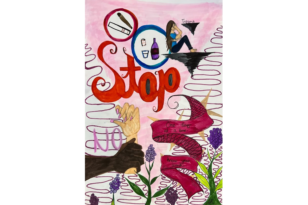 Reality of Trauma - Survivor Art | Totally Against Trafficking 2023 ...