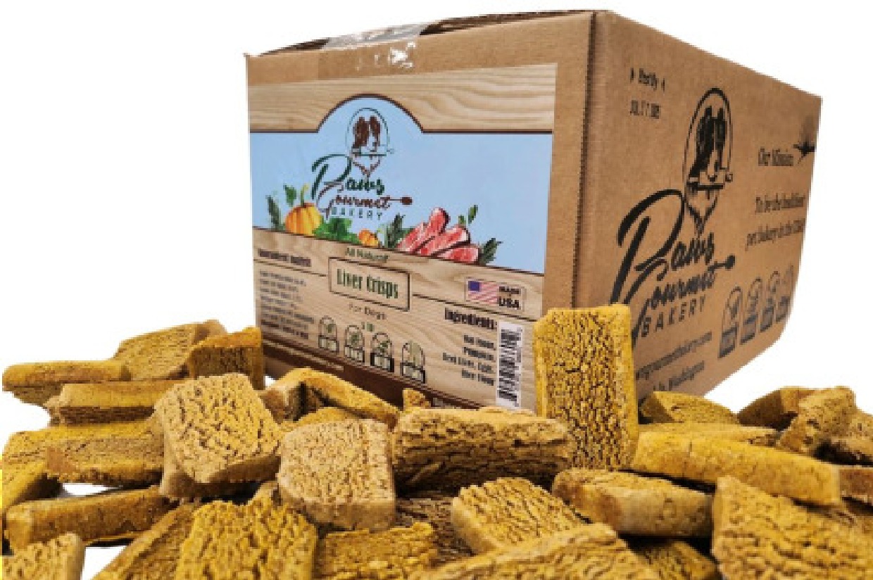 Paws Gourmet Bakery - Liver Crisps - 5 lb box | 2025 CHWHA Spring ...