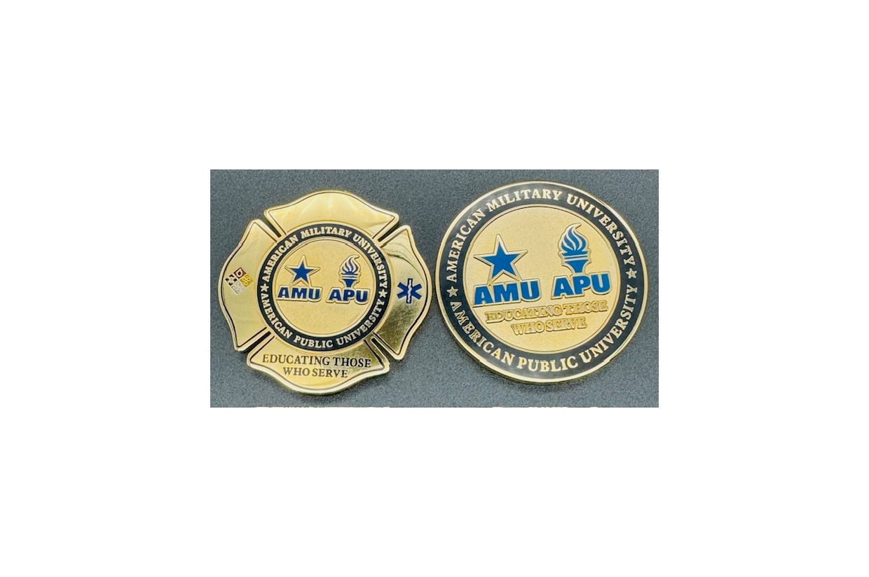 AMU/APU Fire Science Patch & Coin with Master of Disaster Coin | 2025 ...