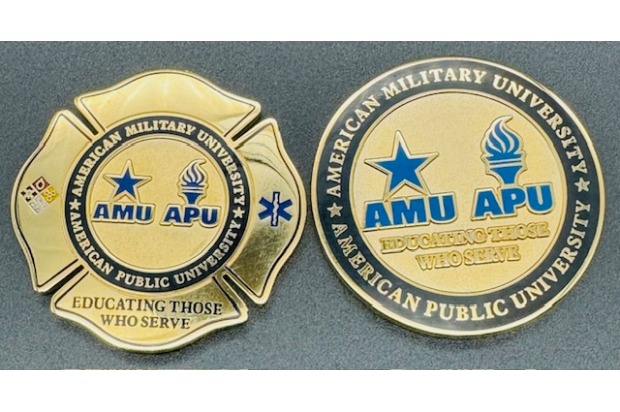 AMU/APU Fire Science Patch & Coin with Master of Disaster Coin | 2025 ...