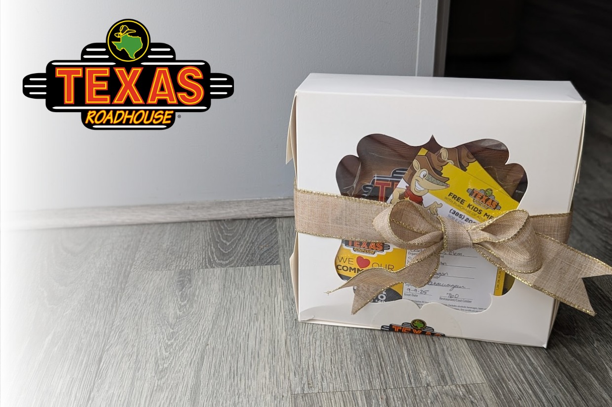 #230 Texas Roadhouse Gift Box | 2025 PTA Outdoor Movie Silent Auction ...