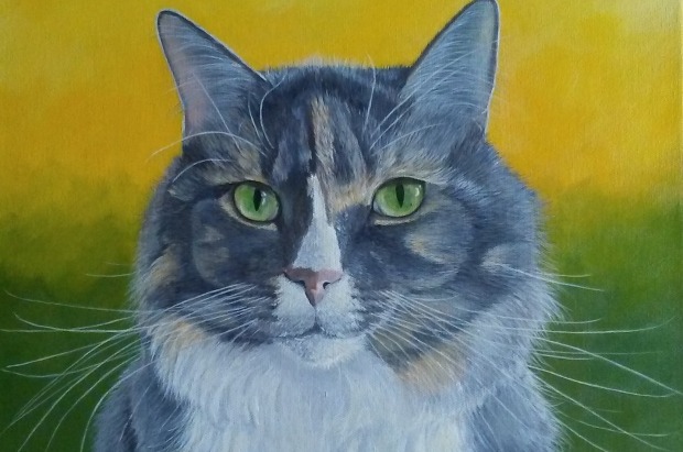 Customized pet portrait by Cally Jones | Celebration of the Prairie ...