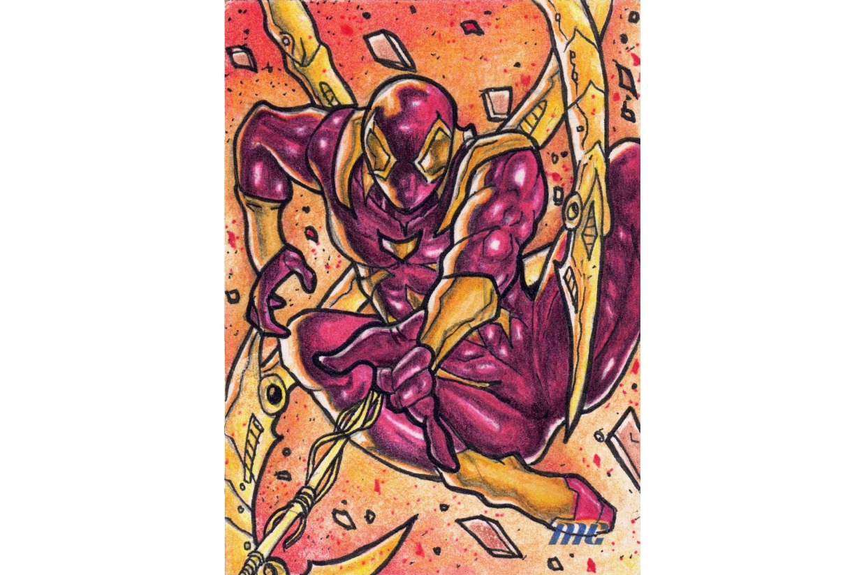 Iron Spider by Erick Basio - standard size | Luke's Purpose Charity Fundraiser Auctions | Mental ...