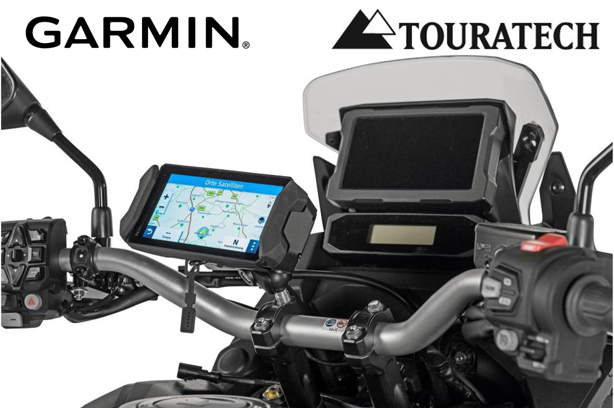 GARMIN Zumo® XT2 with Touratech Locking Mount, Loaded with BDR Tracks ...
