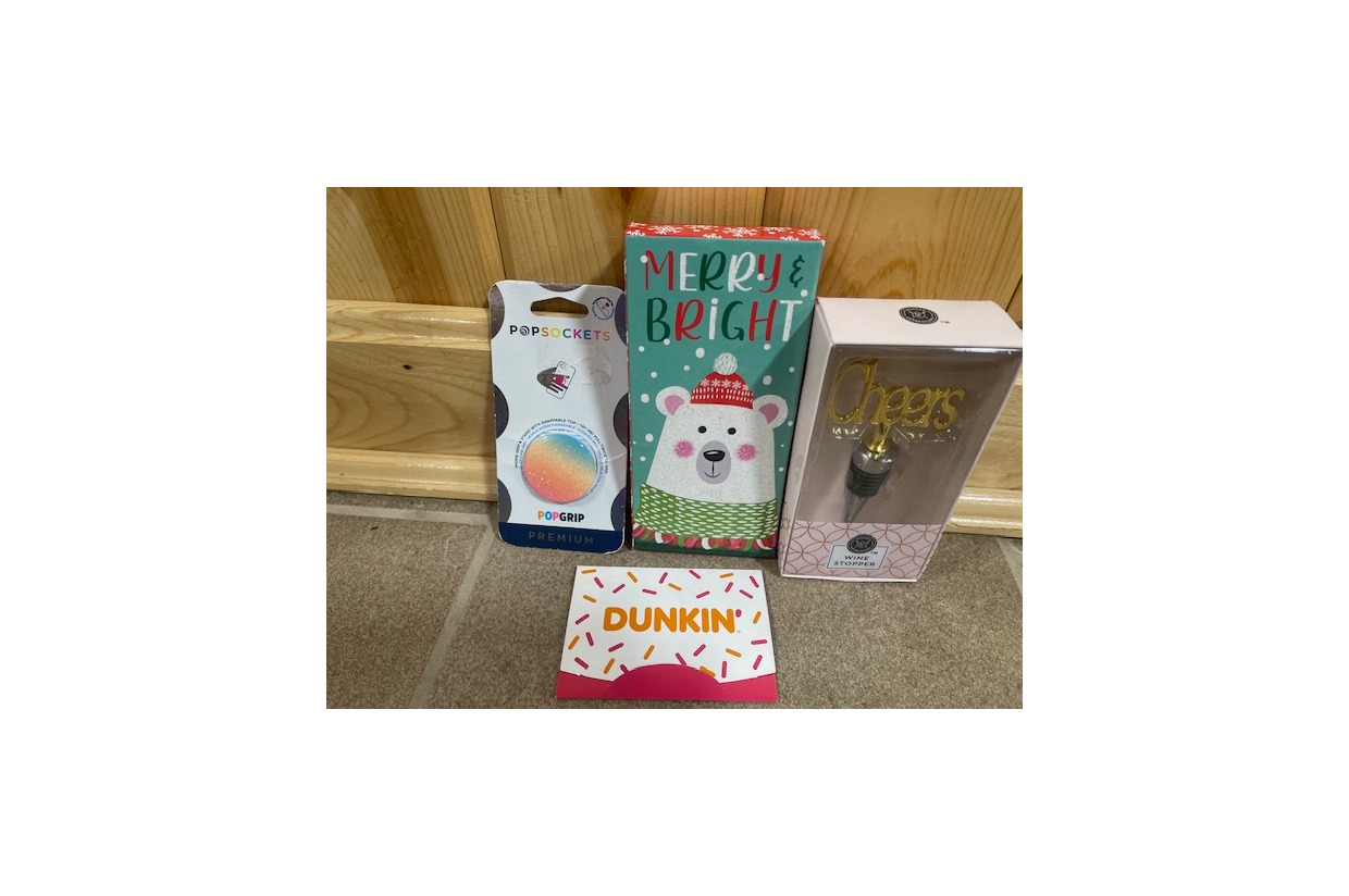 Dunkin Donut Card, Wine Bottle stopper & Popsocket | Vince Shute ...