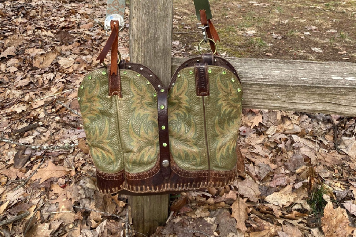 #118. Cowboy Boot Purse | Fort Future Auction | Fort Wilderness ...