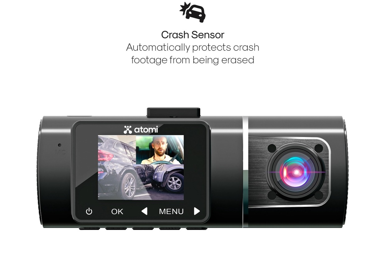 4K Dual Lens Dash Cam from Atomi | 2024 LCC Barn Bash Online Auction ...