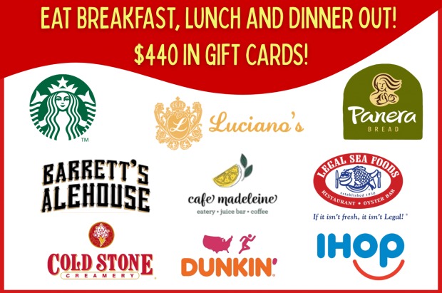 Dinner Out Gift Cards! $440 value! | St. Thomas Aquinas Parish Golf ...