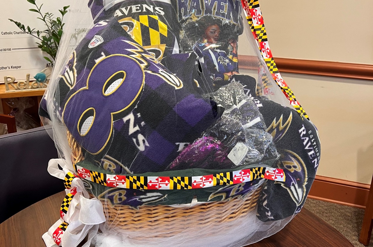 Ravens Basket | My Brother’s Keeper Ravens Auction | Catholic Charities ...