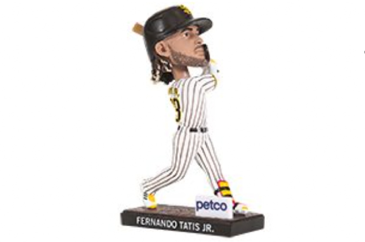 Fernando Tatis Jr. Autographed Ball and Bobble Head | 2024 LCC Barn ...
