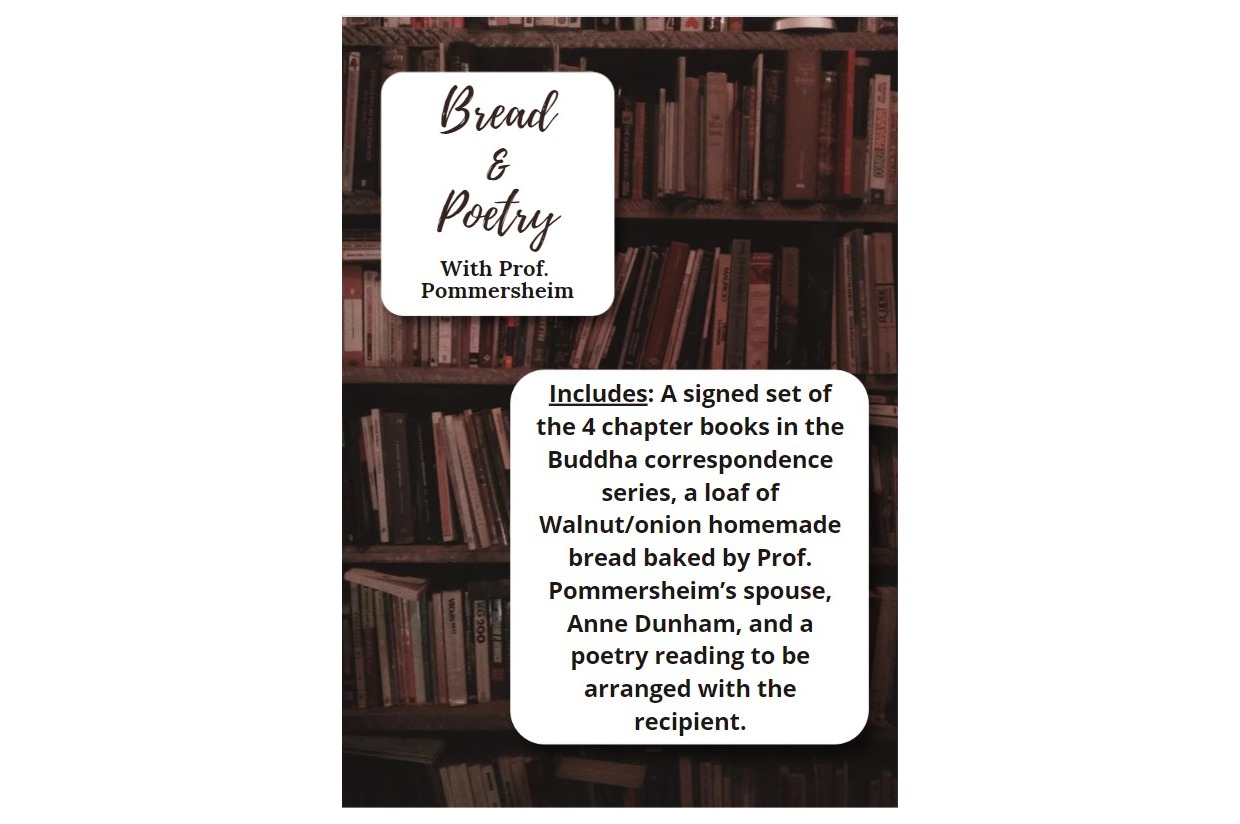 Bread & Poetry with Professor Pommersheim | Public Interest Network (PIN) 2024 Auction | Public ...