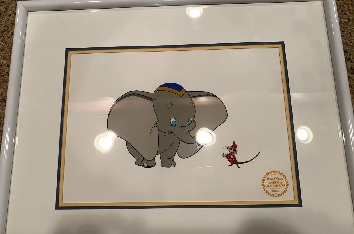 #71. Walt Disney Dumbo Limited Edition Art | Fort Future Auction | Fort ...
