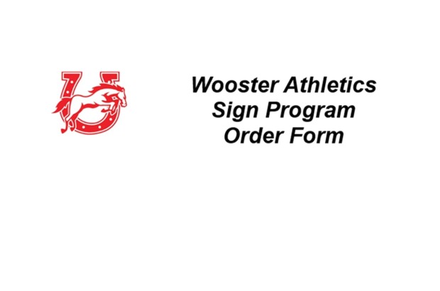Wooster Athletics Sign Program ($1000 Value) | Wooster Annual Auction ...
