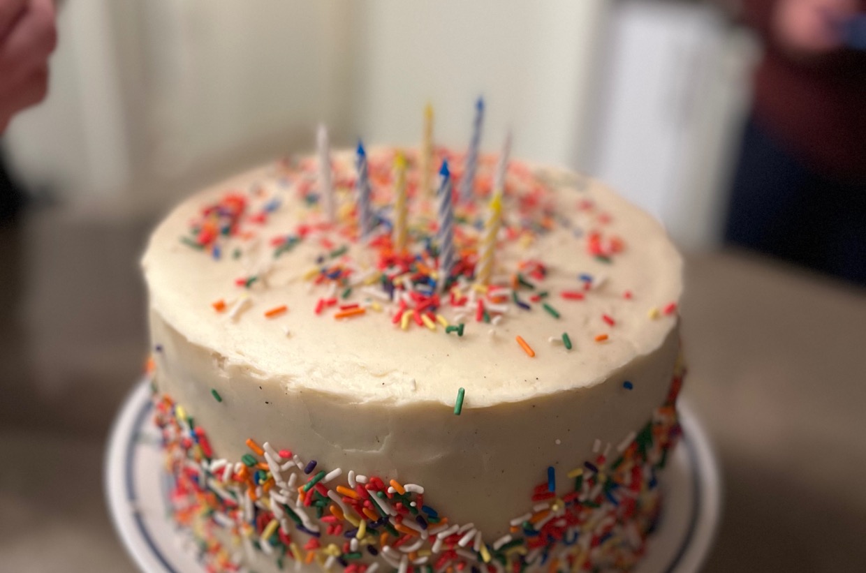 Homemade custom celebration cake | Rooted in Community: Mount Baker ...