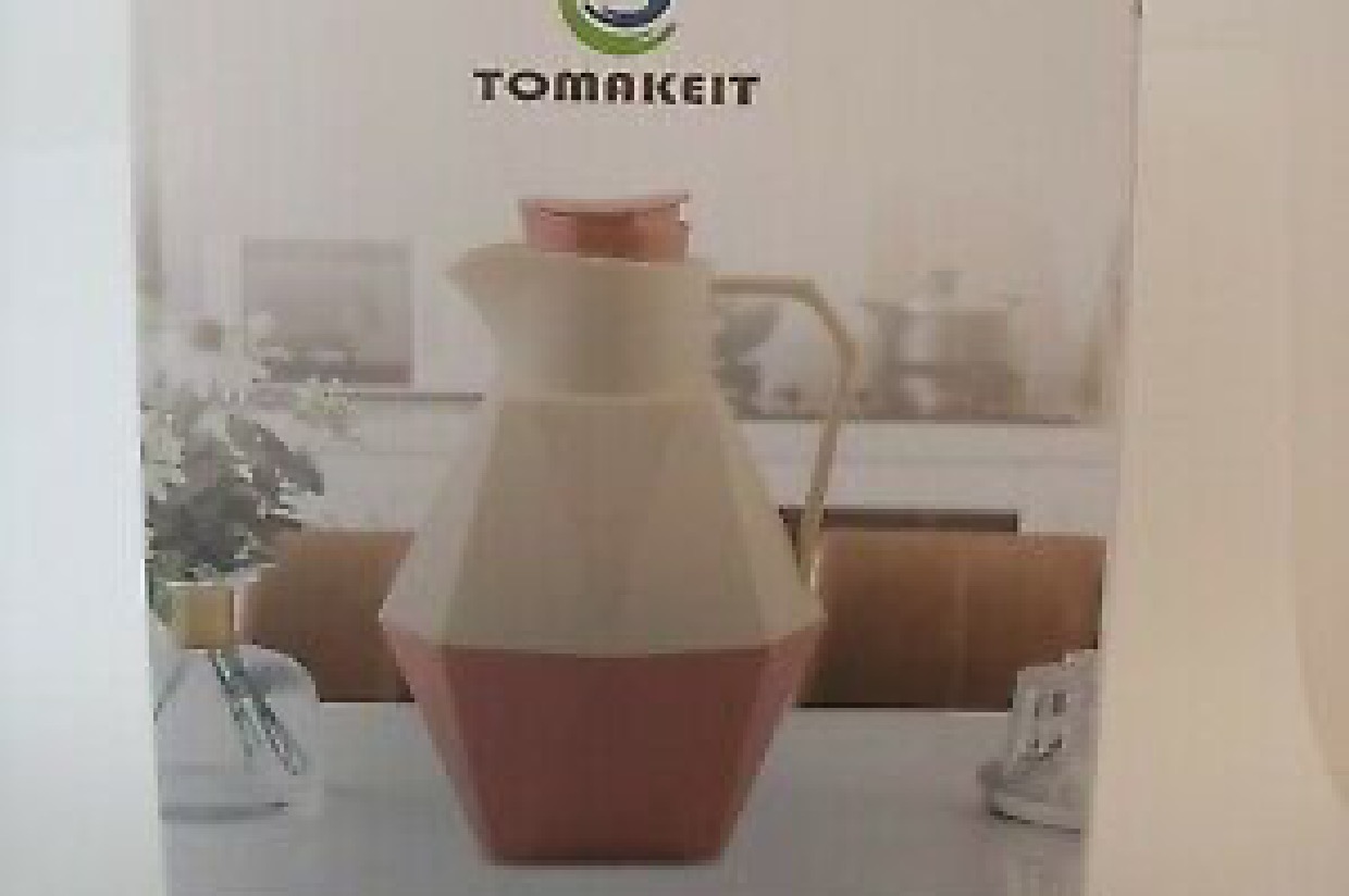 ART DECO STYLE TOMAKEIT PP BODY THERMAL CARAFE 1.0 LITER / 36oz COFFEE ...