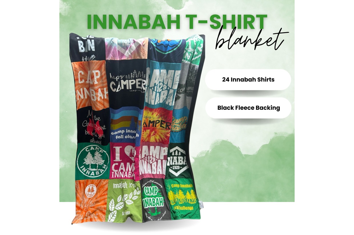 Innabah T-Shirt Blanket | Camp Innabah - Spring Online Auction | Camp ...