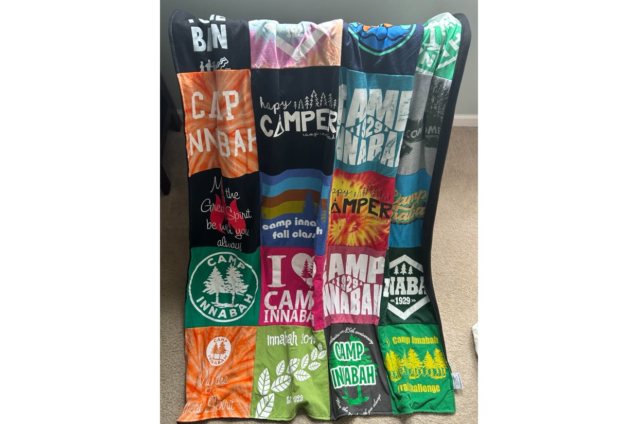 Innabah T-Shirt Blanket | Camp Innabah - Spring Online Auction | Camp ...