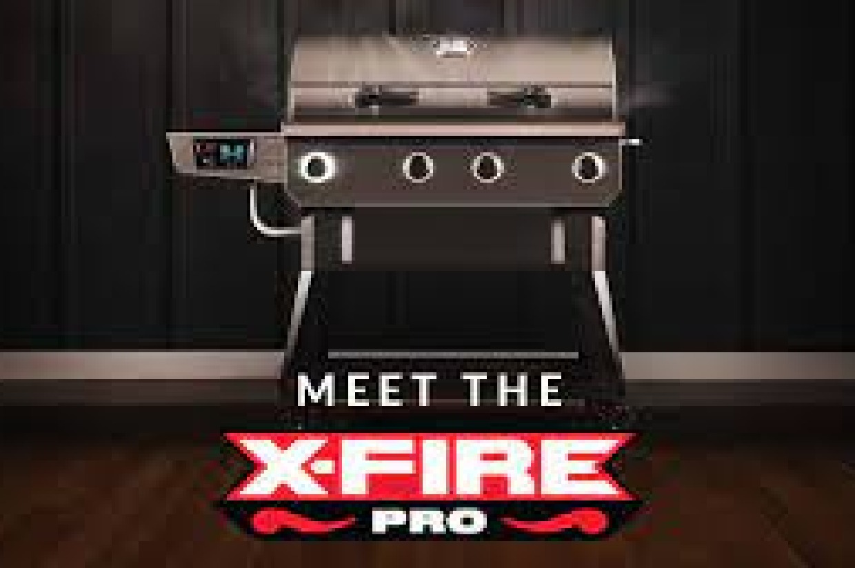 Recteq X-Fire Pro 825 RT-825XF Wood Pellet WiFi Grill and Smoker Black ...