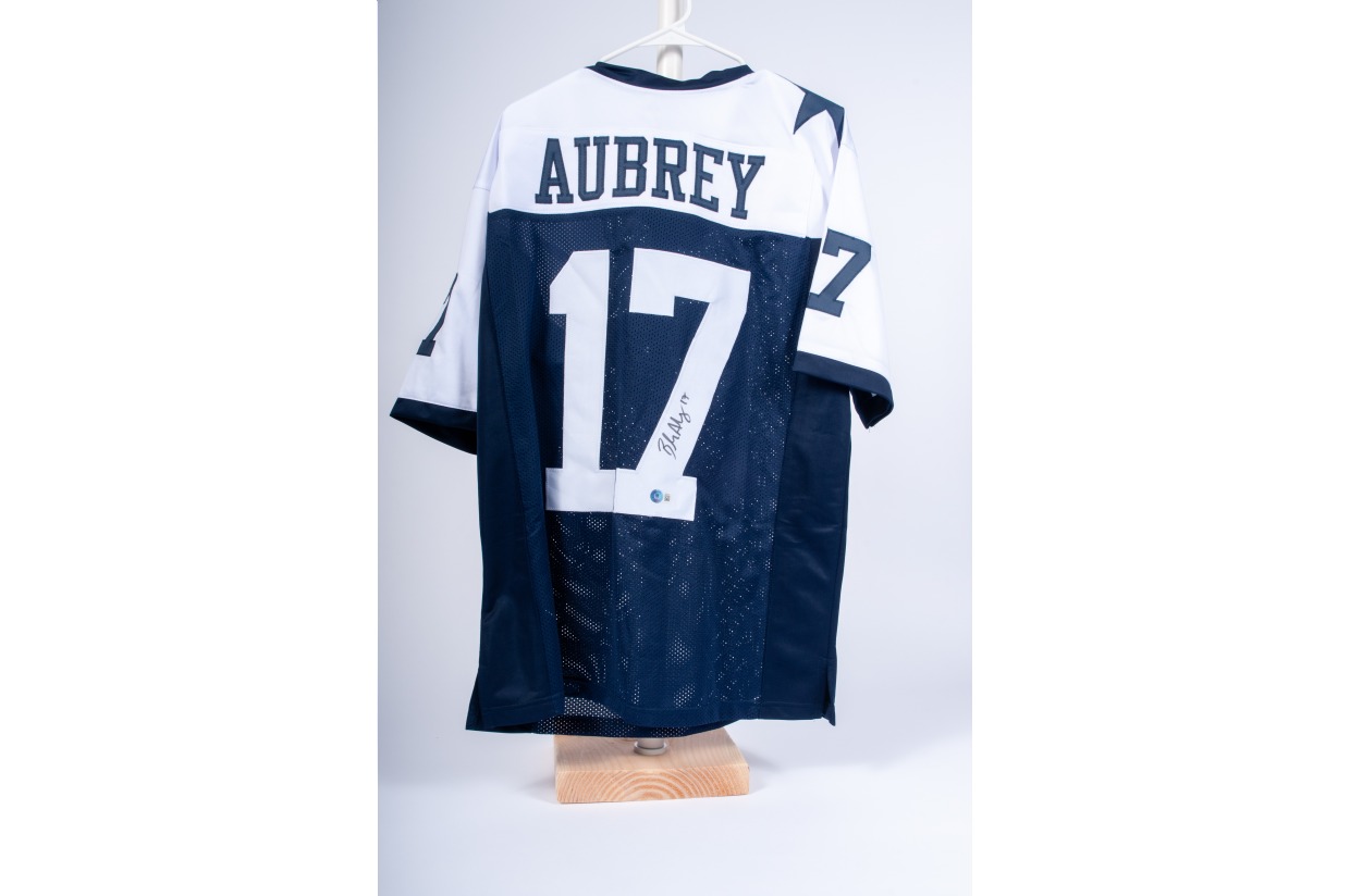Brandon Aubrey Signed Jersey | Sports Memorabilia Auction 2024 ...