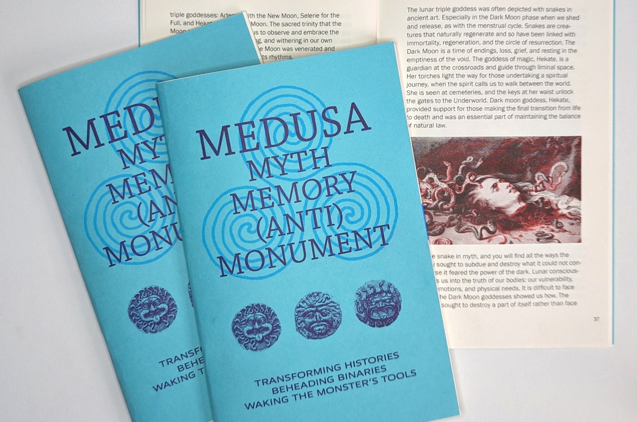 Medusa ~ Myth, Memory, (Anti) Monument Risograph Zine Signed by Artist ...