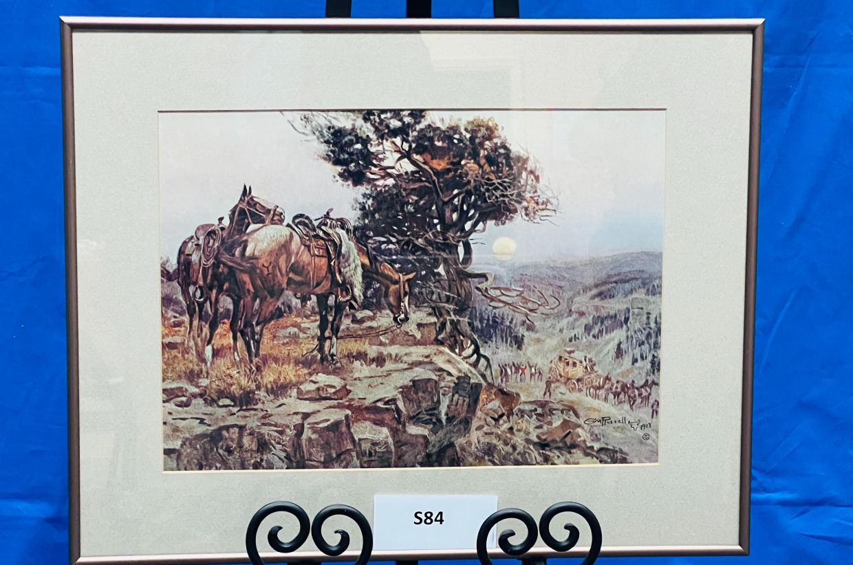 CM Russell Pair of Prints S84 | 2025 Christikon Benefit Auction ...