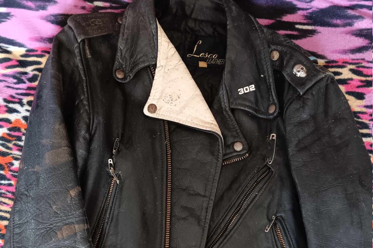 Rev. Norb Worn Leather Jacket (End of the Century) | Rev. Norb Boris ...