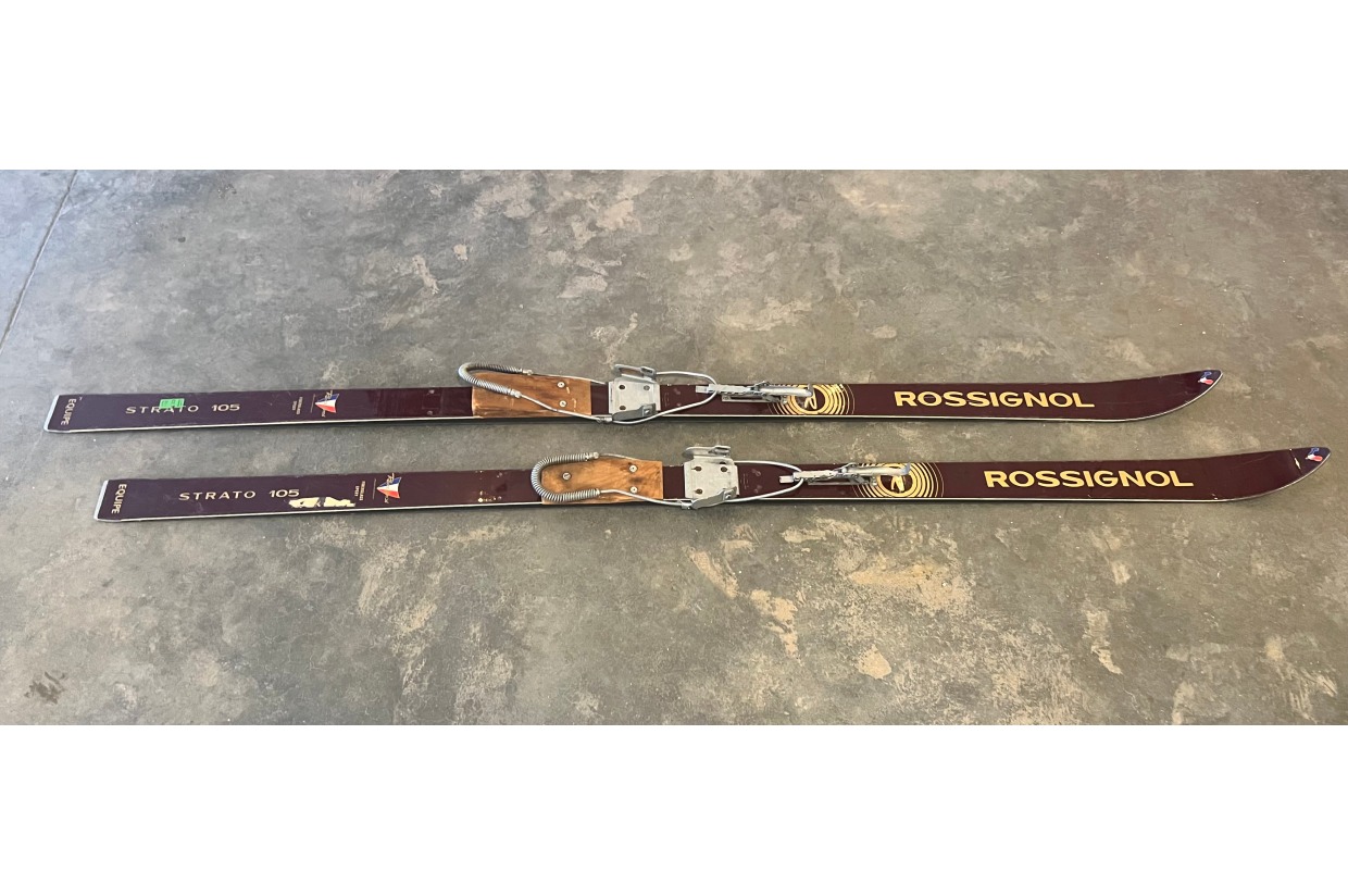 Vintage 1974 Rossignol Strato Skis | 2025 Not So Silent Auction | Loon ...