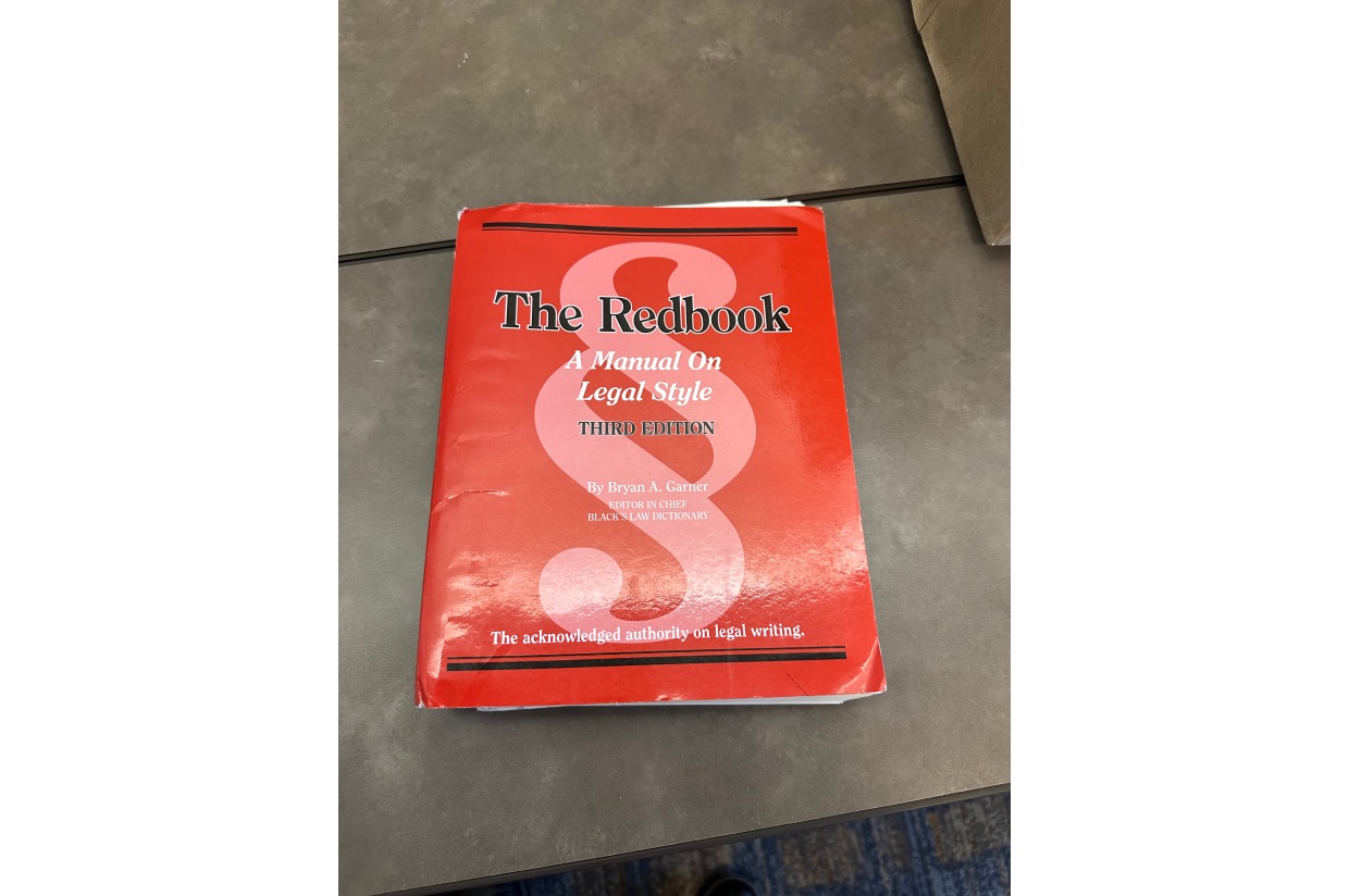 Redbook style Manual — National Administrative Law Judiciary Foundation ...