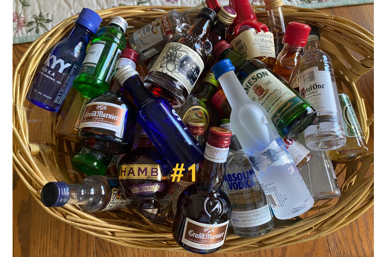 #1 Basket of Mini Liquor Assortment One $150+ value — 7th Annual ...