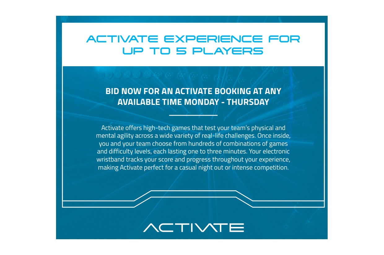 Activate Games Plano Experience | Christie PTA 2024 FALL FEST - Silent ...